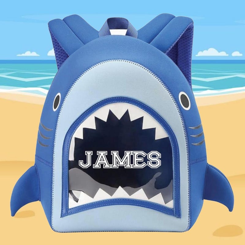 Sharks Backpacks - Etsy