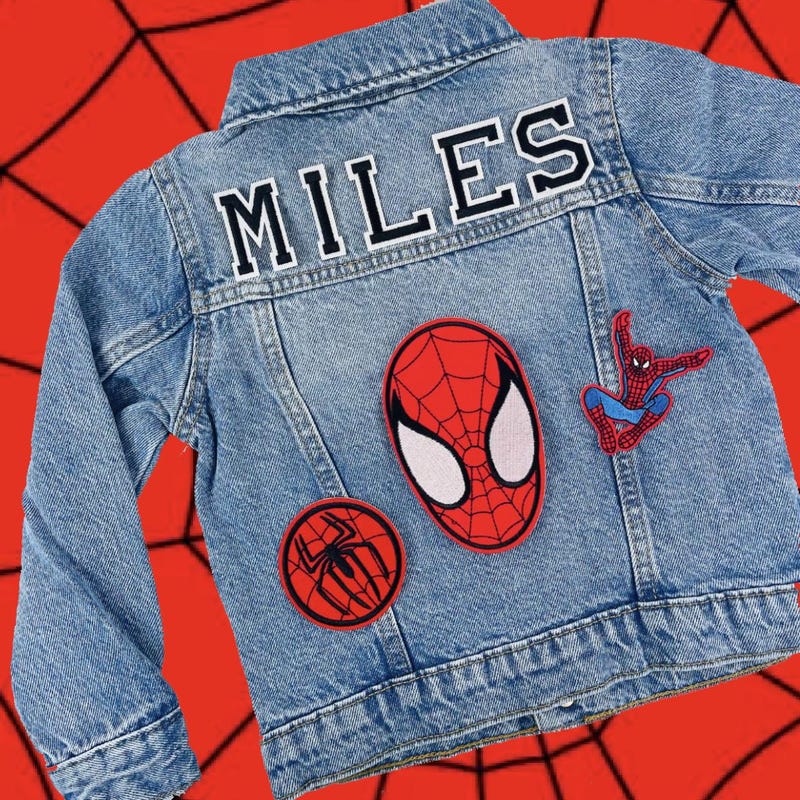 Spiderman Jacket - Etsy