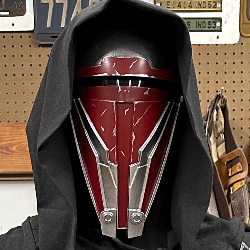Darth Revan Mask - Etsy