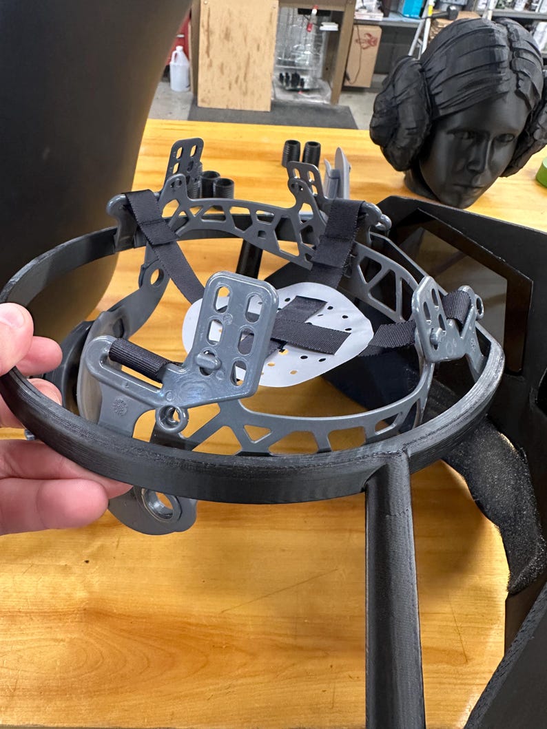 Spaceballs Dark Helmet "helmet LINER Only" 3D Printable STL File - Etsy