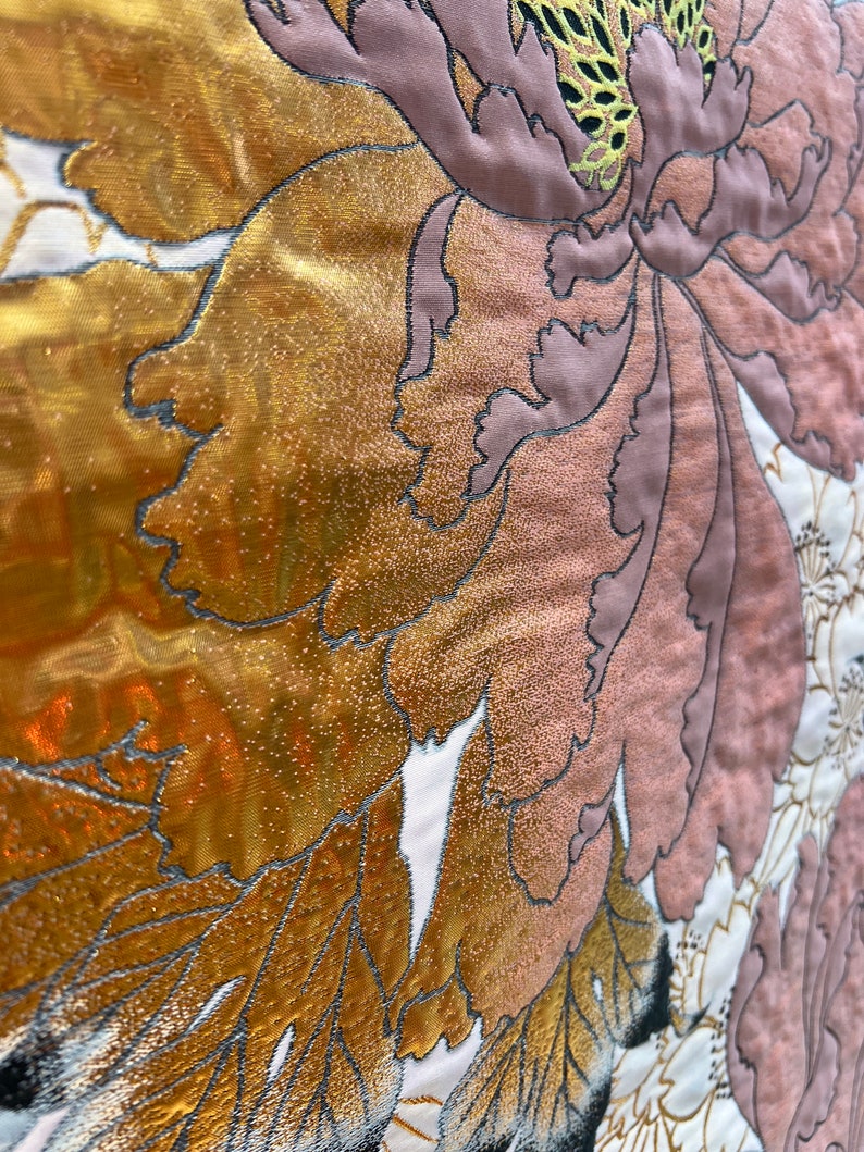 Beautiful Brocade Oversized Floral Pattern Brocade - Etsy