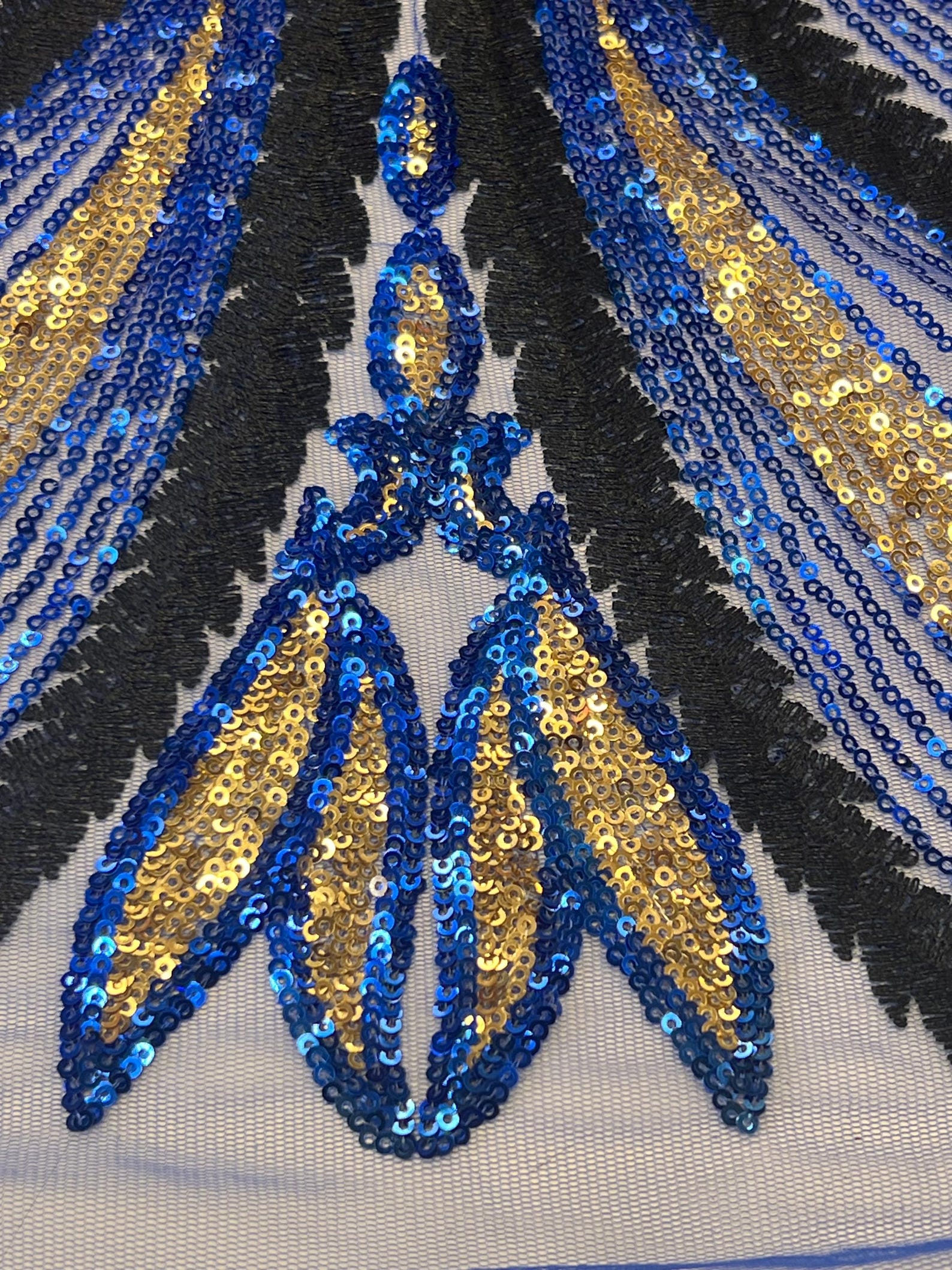 Border Design Unique Royal Pattern Sequin and Embroidery Design in ...