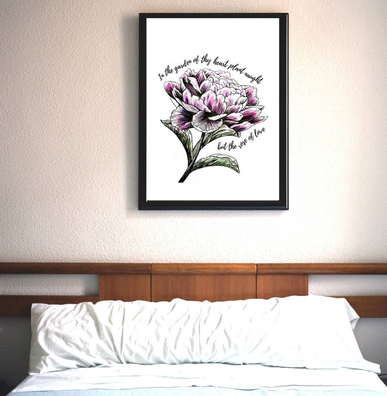 Printable Quote - Instant Download - Baha'i Writing "in the Garden of ...