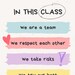 Classroom Motivation Rules for Kids, Preschool, Elementary School ...
