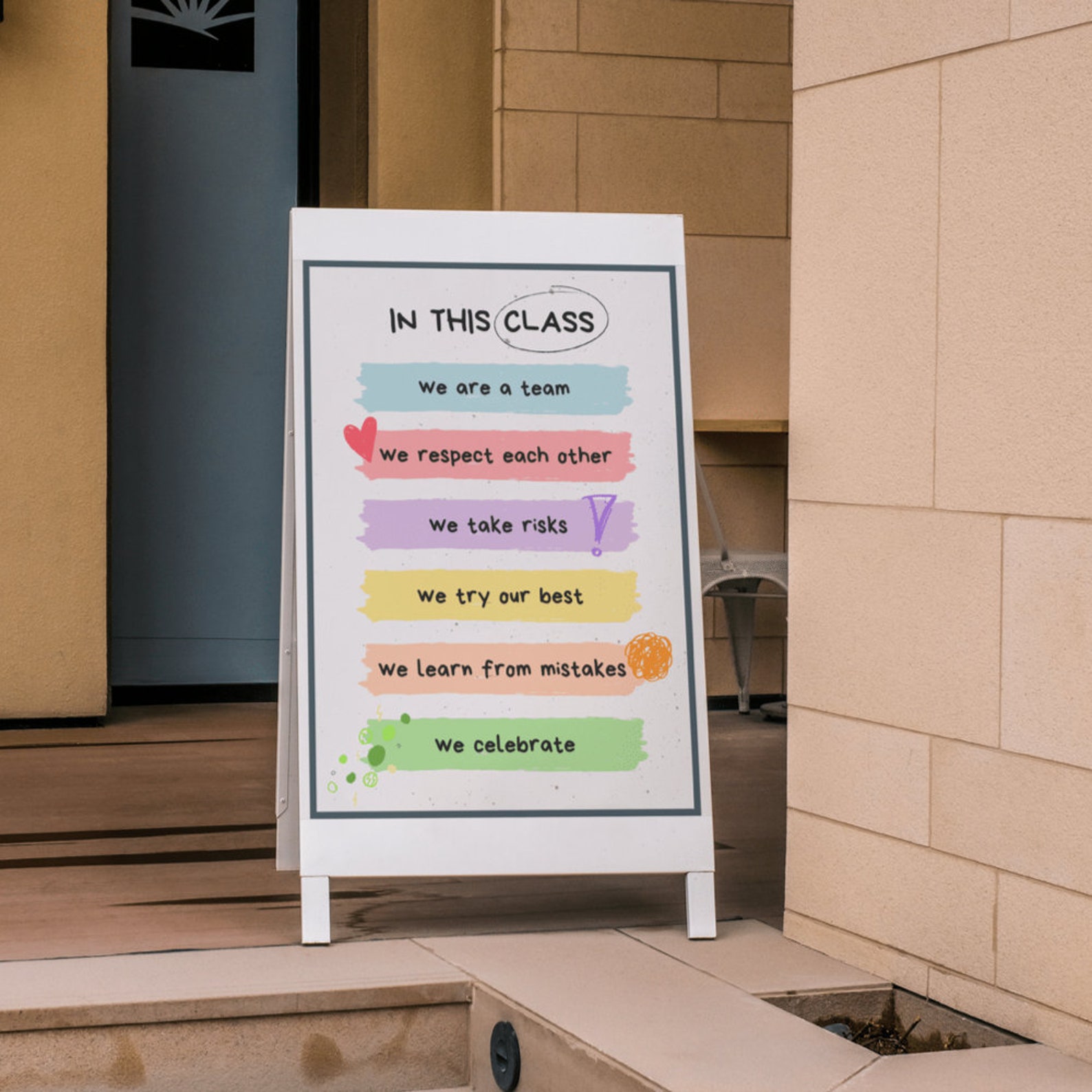 Classroom Motivation Rules for Kids, Preschool, Elementary School ...