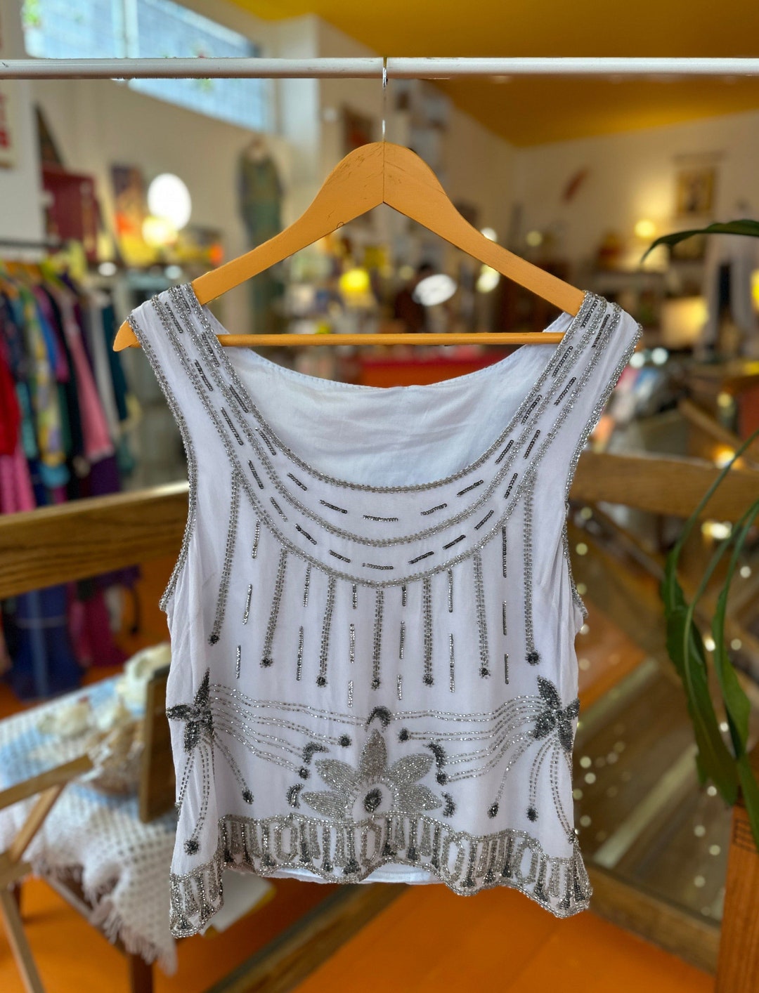 Y2K Frank Usher Sequin Vest - Etsy