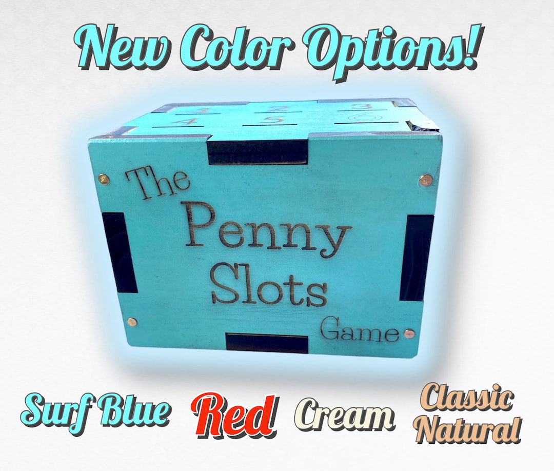 Penny Slot Dice Game, Drop Your Coins, Fun Gift Game for Family ...
