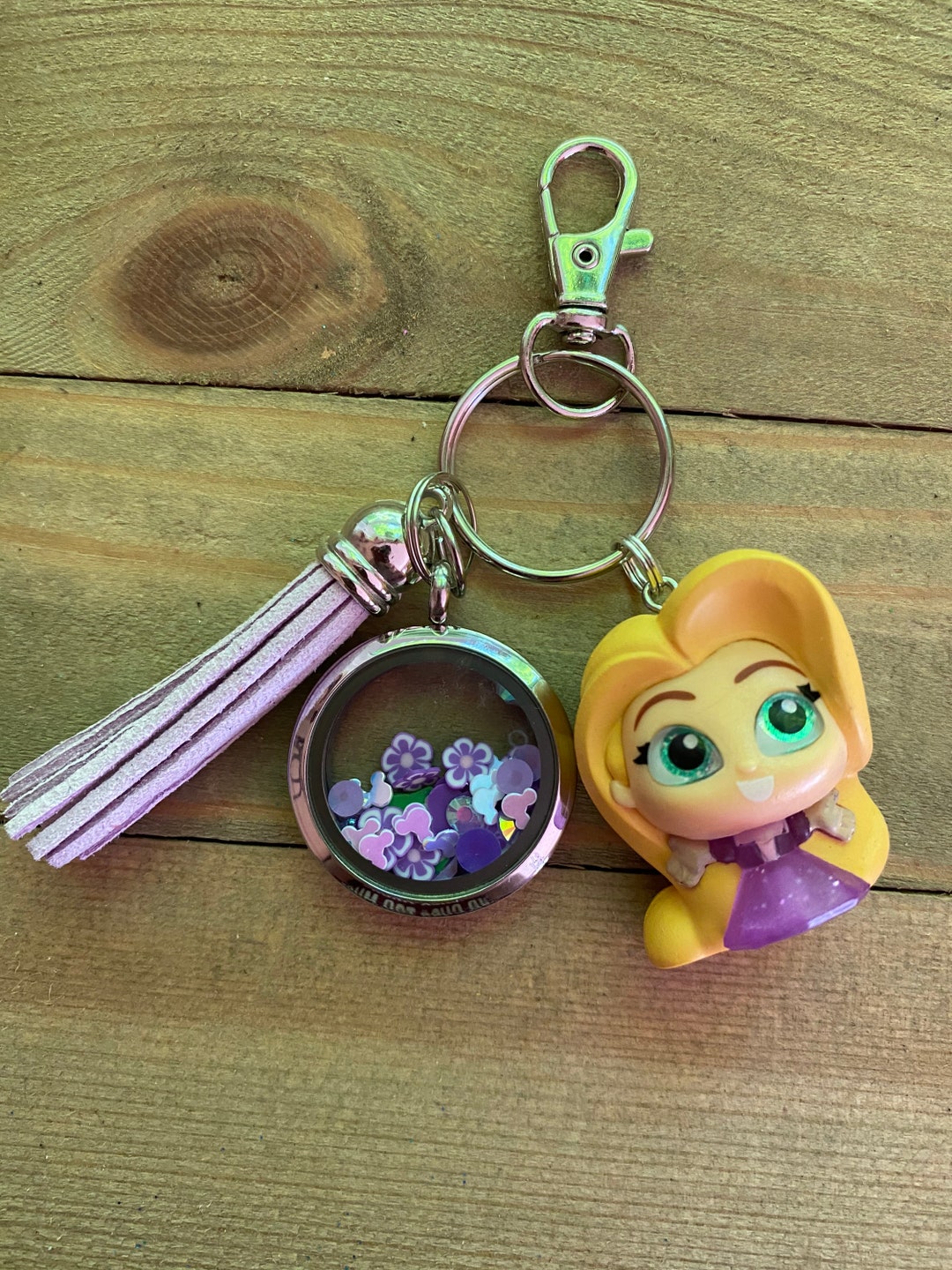 Rapunzel Doorable Keychain - Etsy