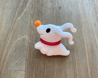 Zero the Ghost Dog Pin - Etsy