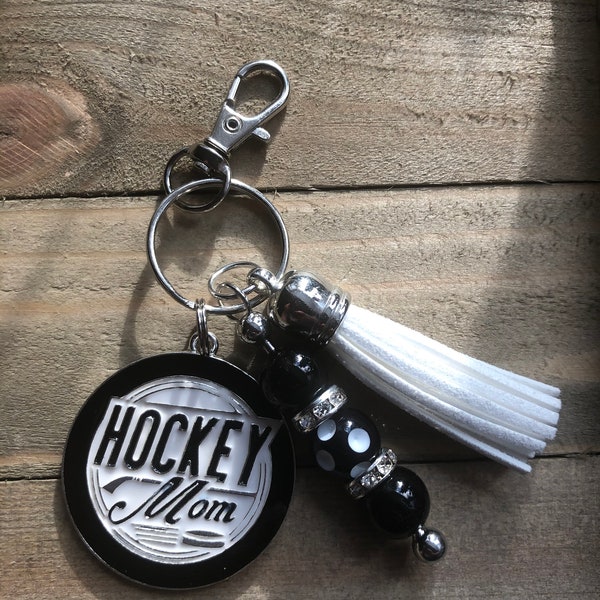 Hockey Keychain - Etsy