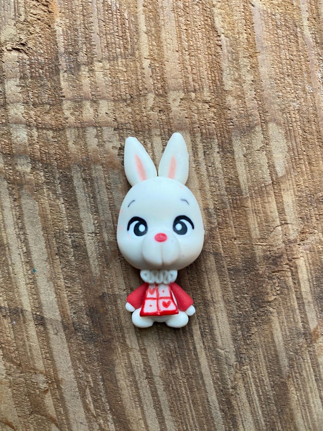 Cute White Rabbit Pin - Etsy