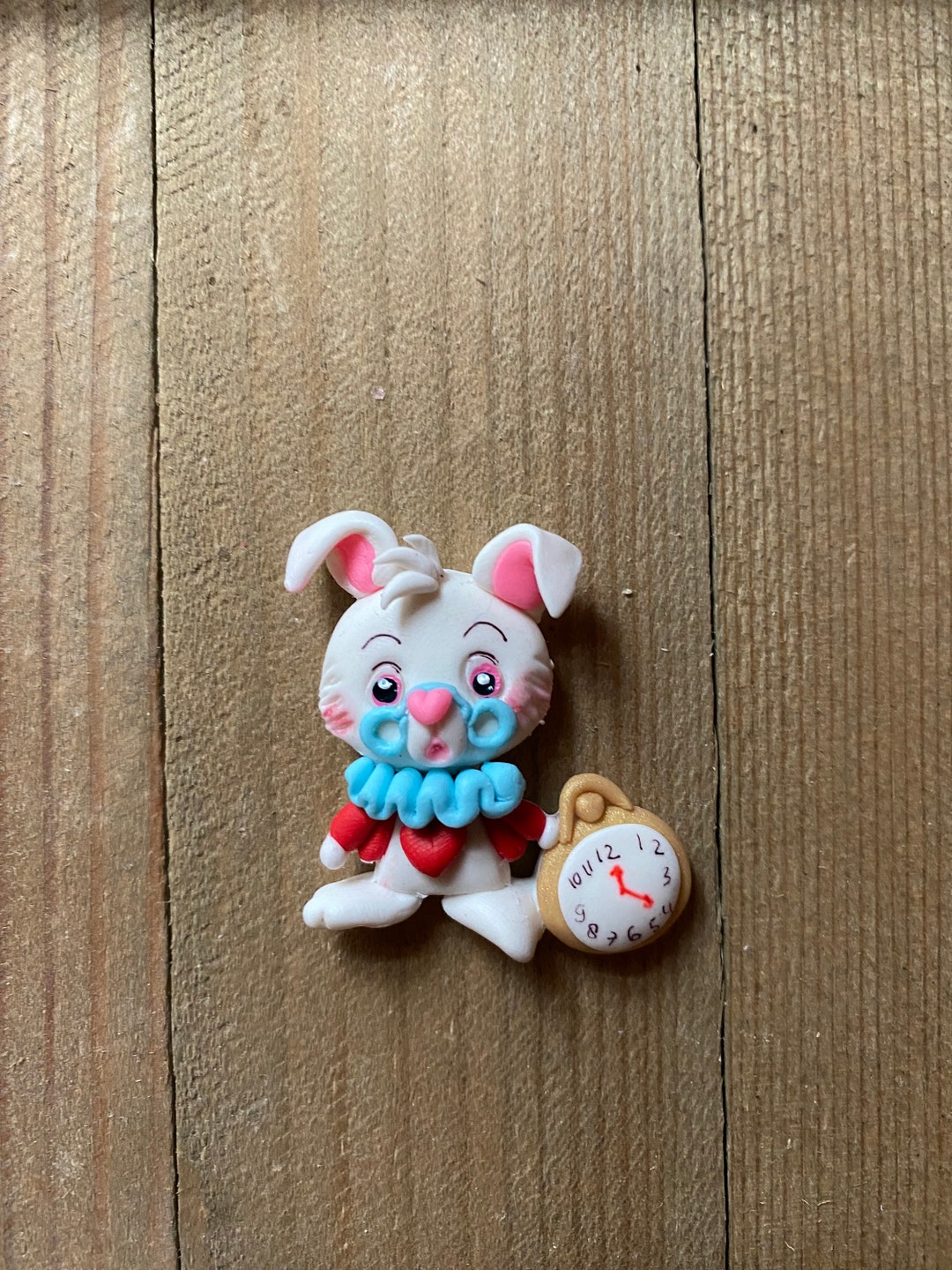 White Rabbit Pin - Etsy
