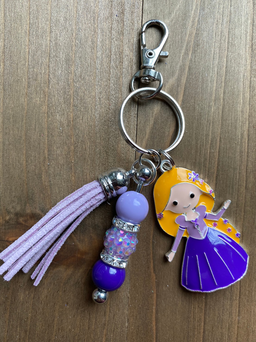Rapunzel Keychain - Etsy