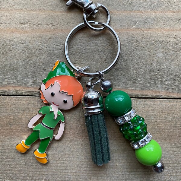 Peter Pan Keychain - Etsy