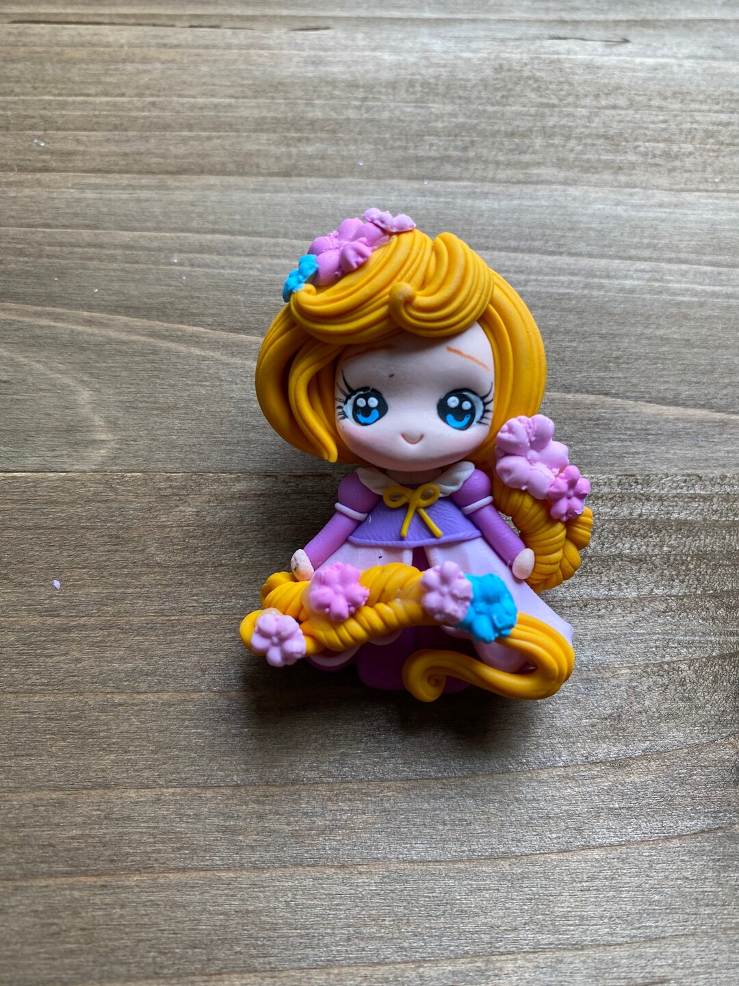 Princess Rapunzel With Flowers - Etsy