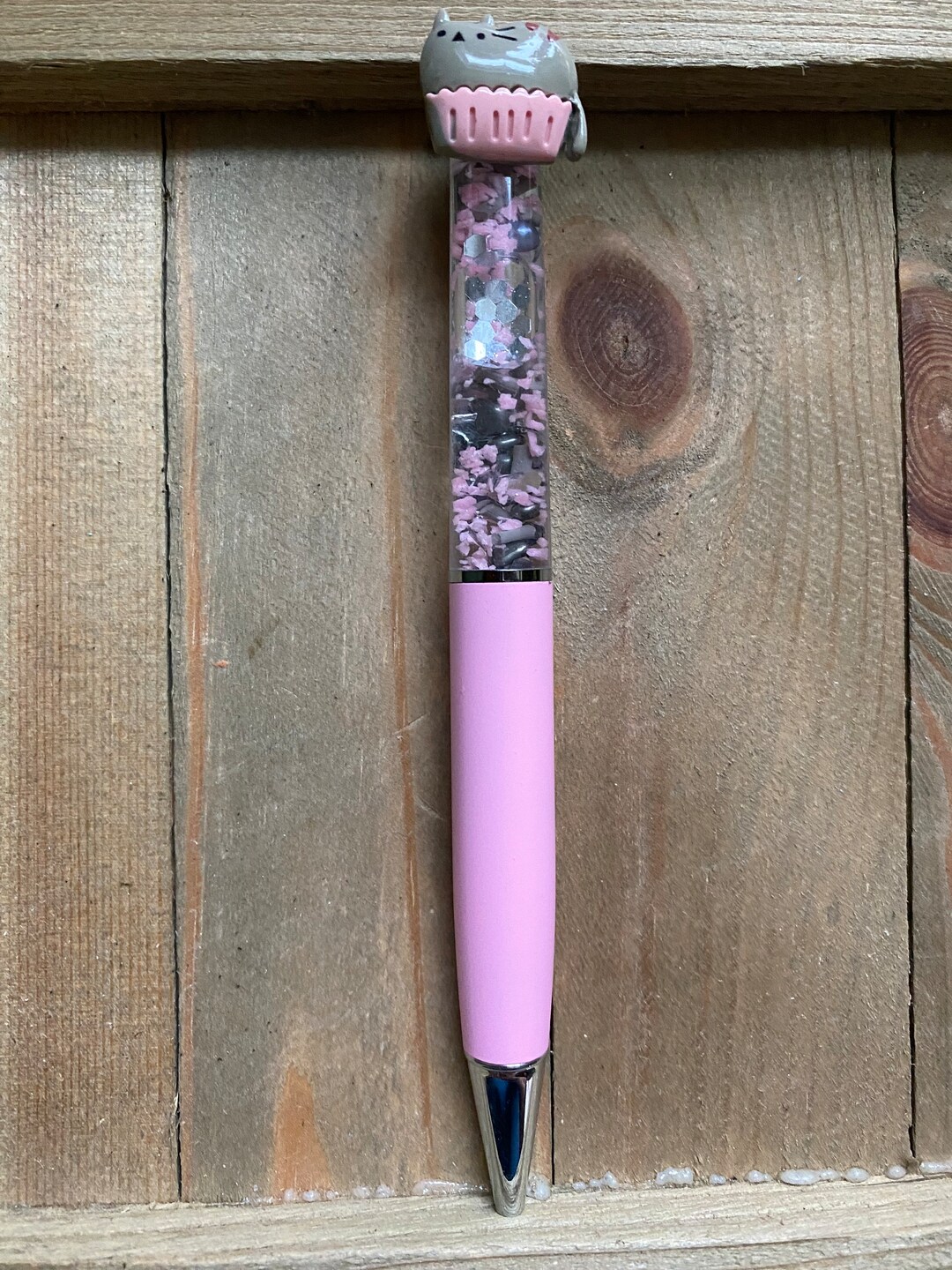 Kitty Cupcake Floating Pen - Etsy