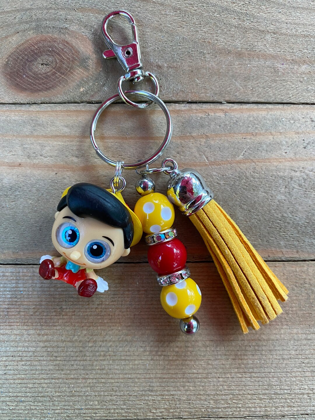 Pinocchio Doorable Keychain - Etsy
