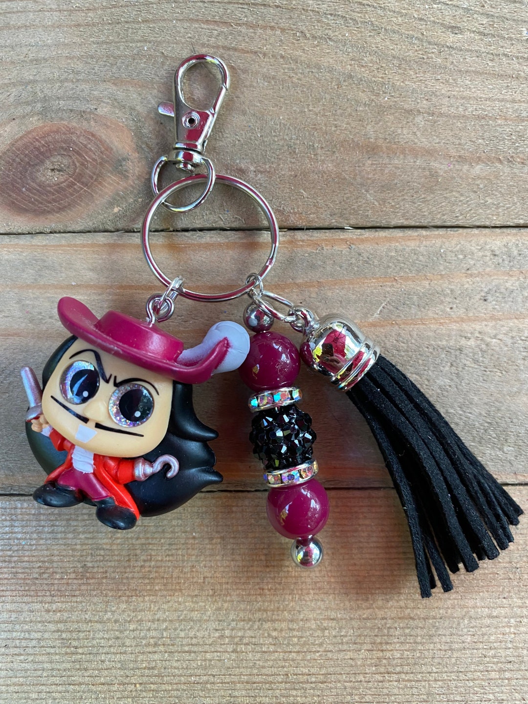 Captain Hook Doorable Keychain - Etsy