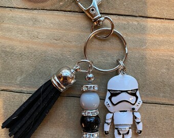 Storm Trooper Keychain - Etsy