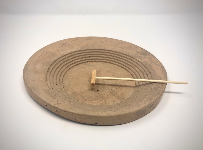 Zen Garden Plate Feng Shui With Rake - Etsy