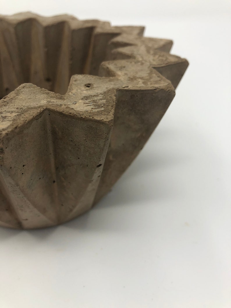 Concrete Fancy Star Shape Planter Art Home Decor Garden | Etsy