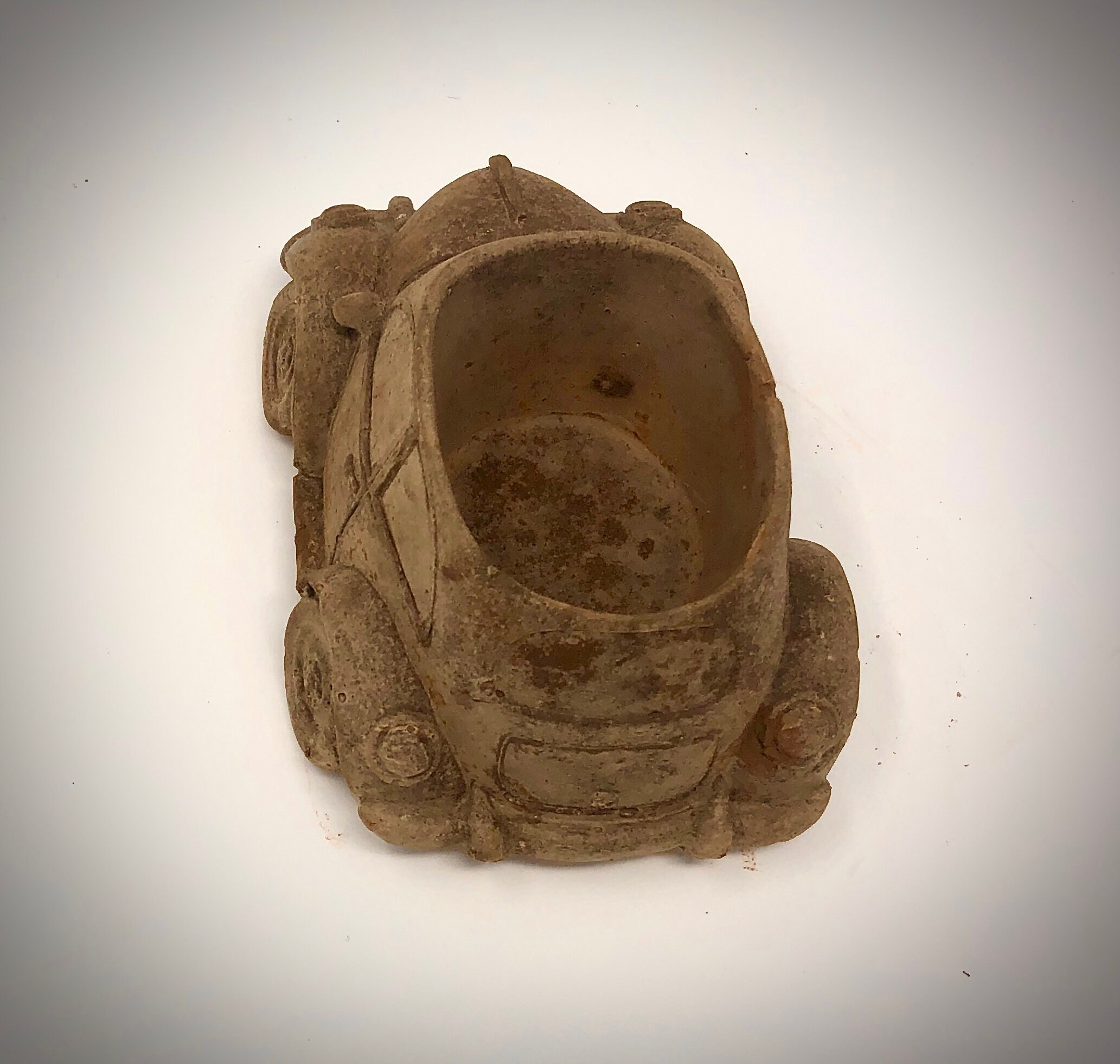 Concrete Rusted Planter Car Art Home Decor Garden Accessories - Etsy