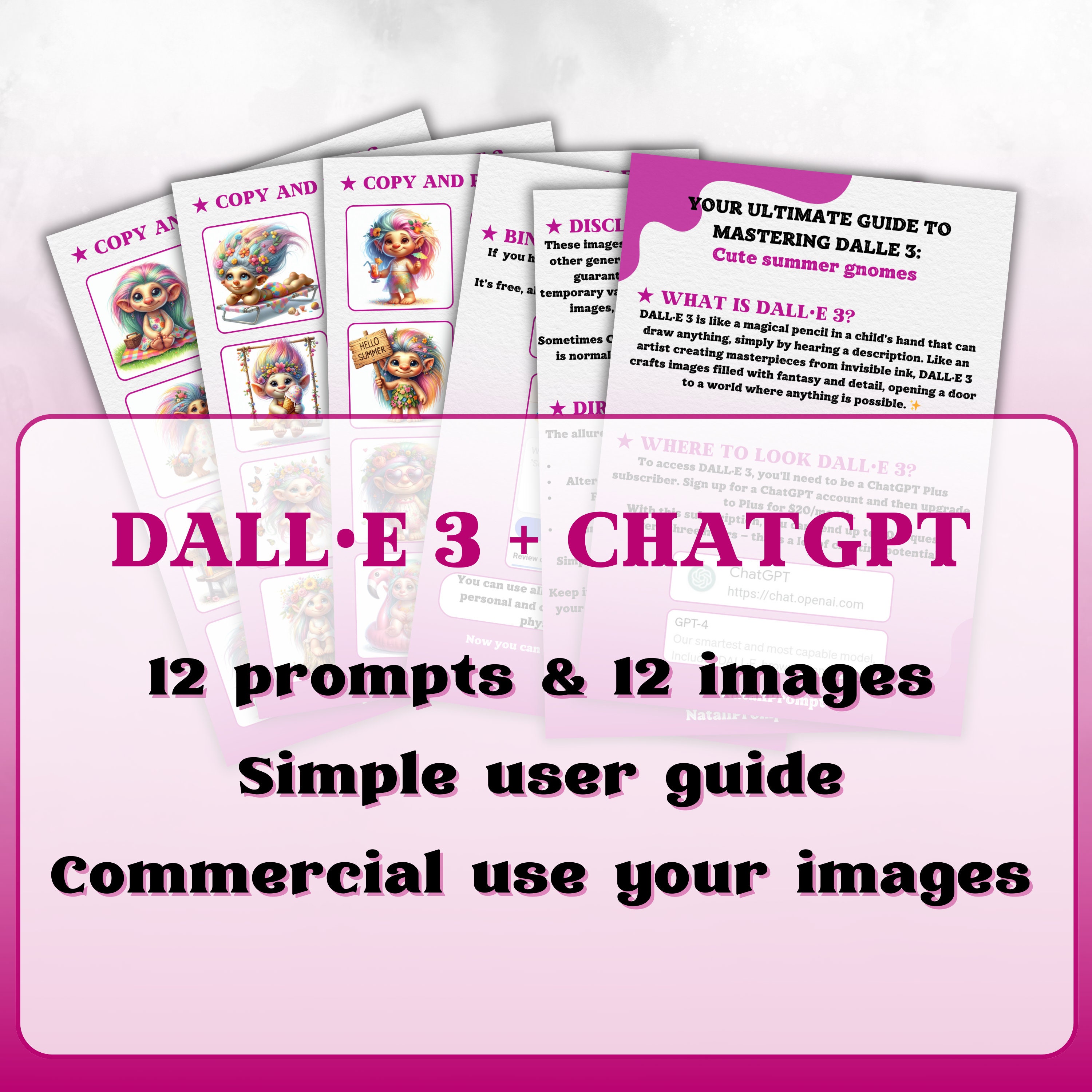 Dalle Prompt, Dalle 3 Prompt, Dalle 3 Prompts, Chatgpt Prompt, Cute ...
