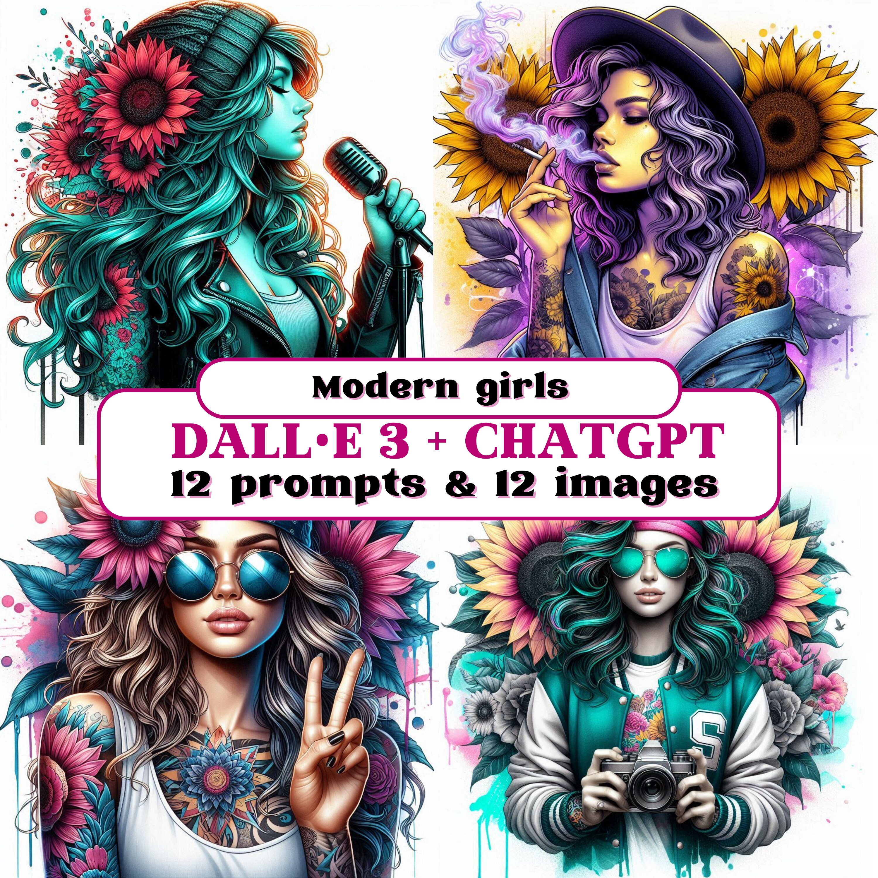 Dalle Prompt, Dalle 3 Prompt, Dalle 3 Prompts, Chatgpt Prompt, Girl ...