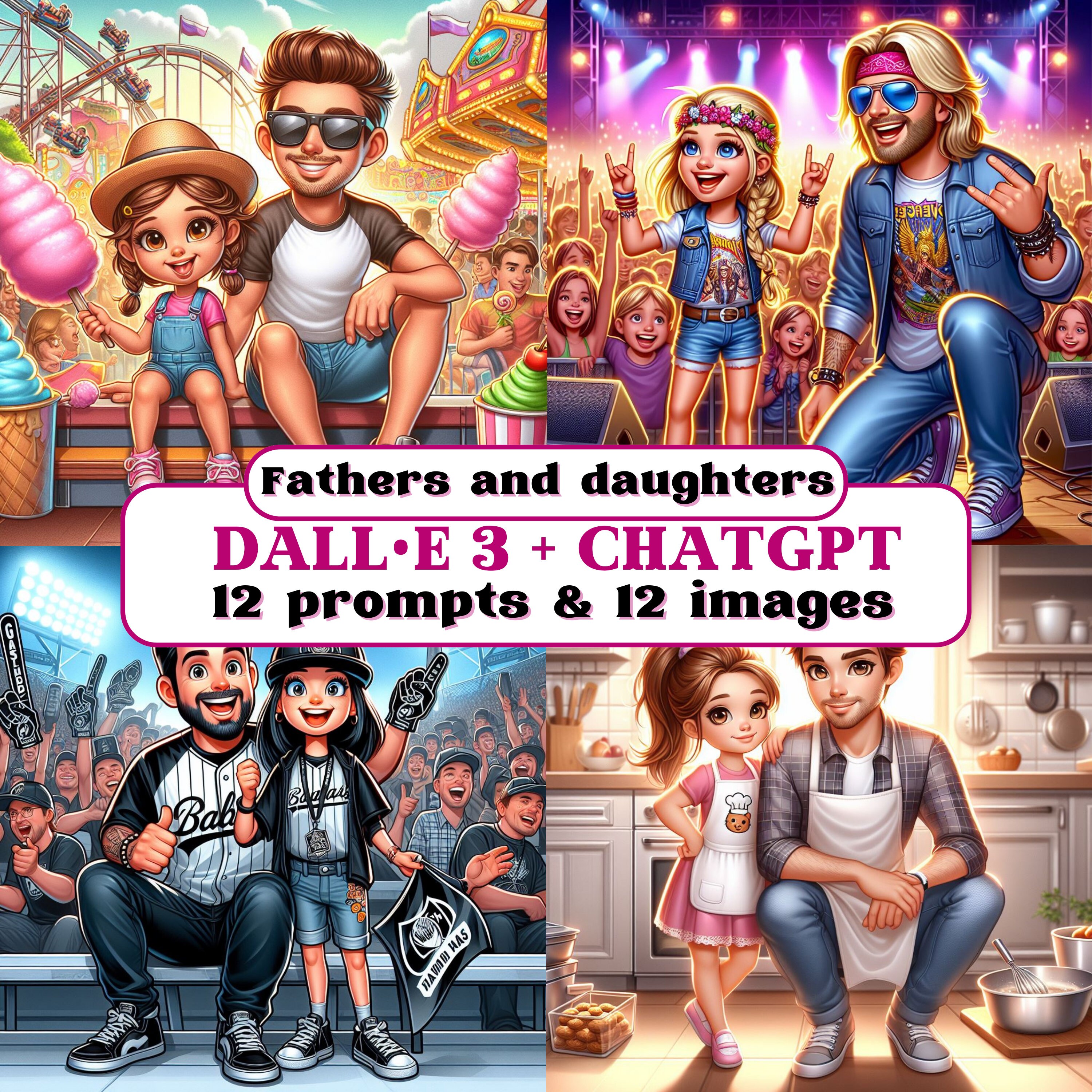 Dalle Prompt, Dalle 3 Prompt, Dalle 3 Prompts, Chatgpt Prompt, Father ...