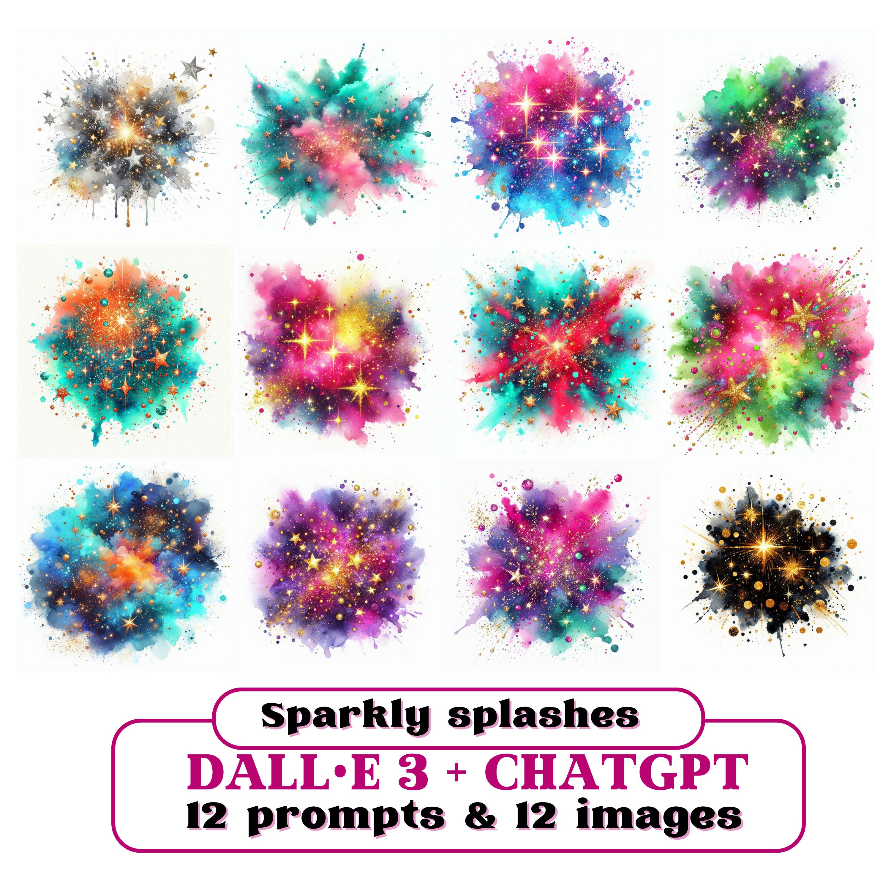 Dalle Prompt, Dalle 3 Prompt, Dalle 3 Prompts, Chatgpt Prompt, Splashes ...