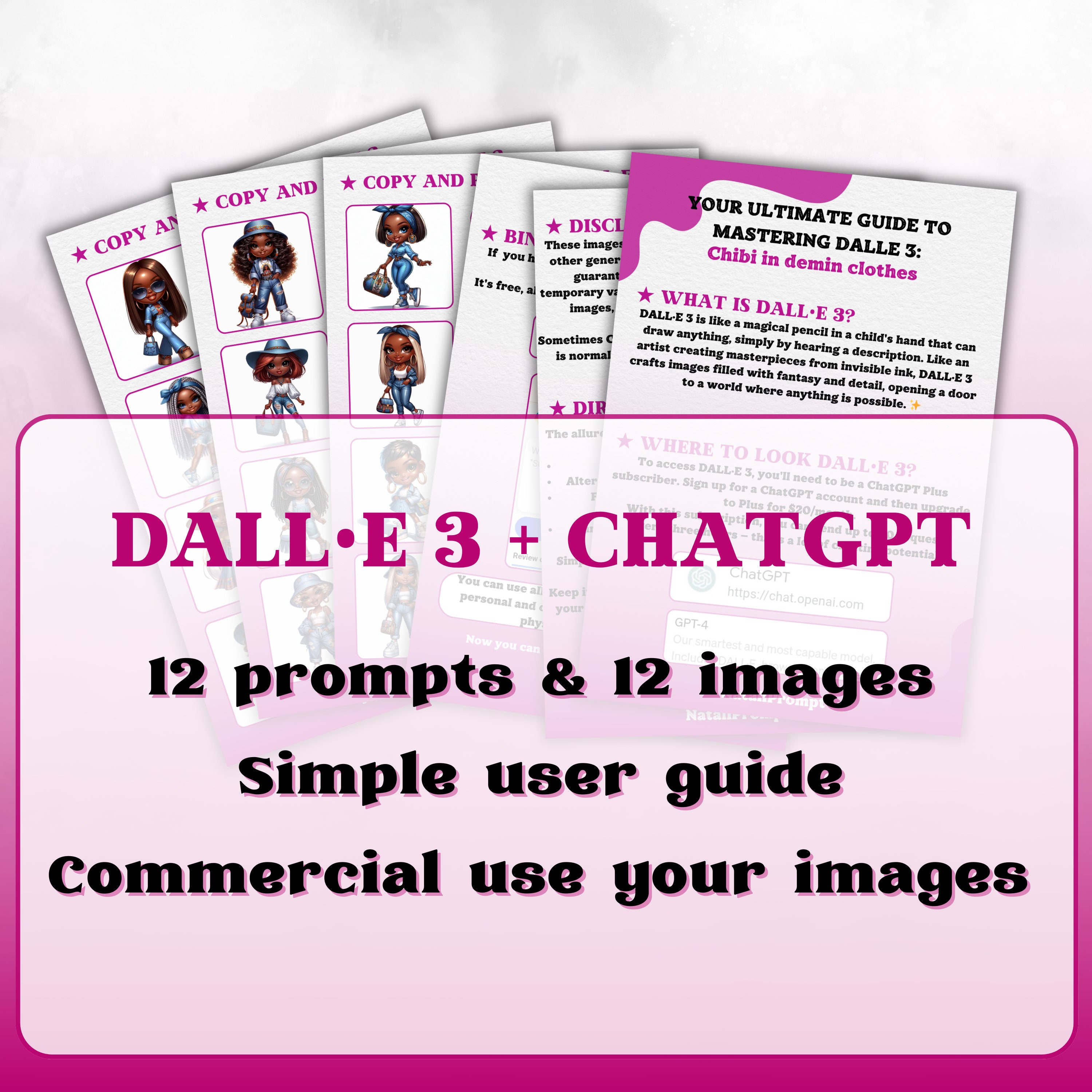 Dalle Prompt, Dalle 3 Prompt, Dalle 3 Prompts, Chatgpt Prompt, Chibi ...