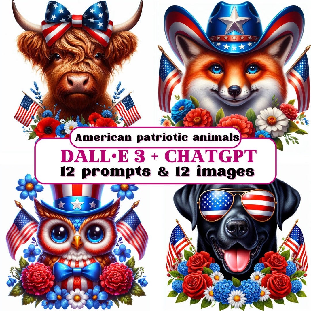 Dalle Prompt, Dalle 3 Prompt, Dalle 3 Prompts, Chatgpt Prompt, 4th of ...