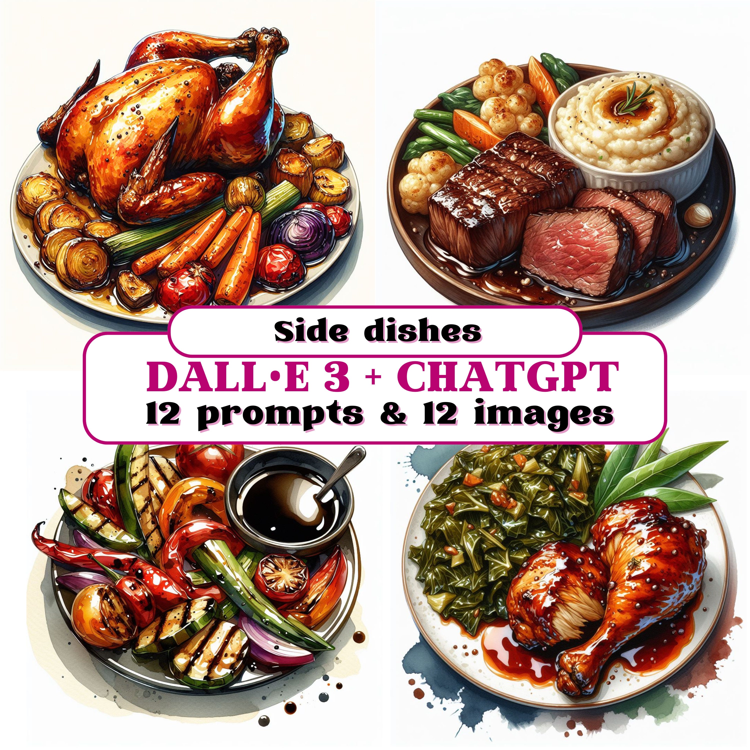 Dalle Prompt, Dalle 3 Prompt, Dalle 3 Prompts, Chatgpt Prompt, Side ...