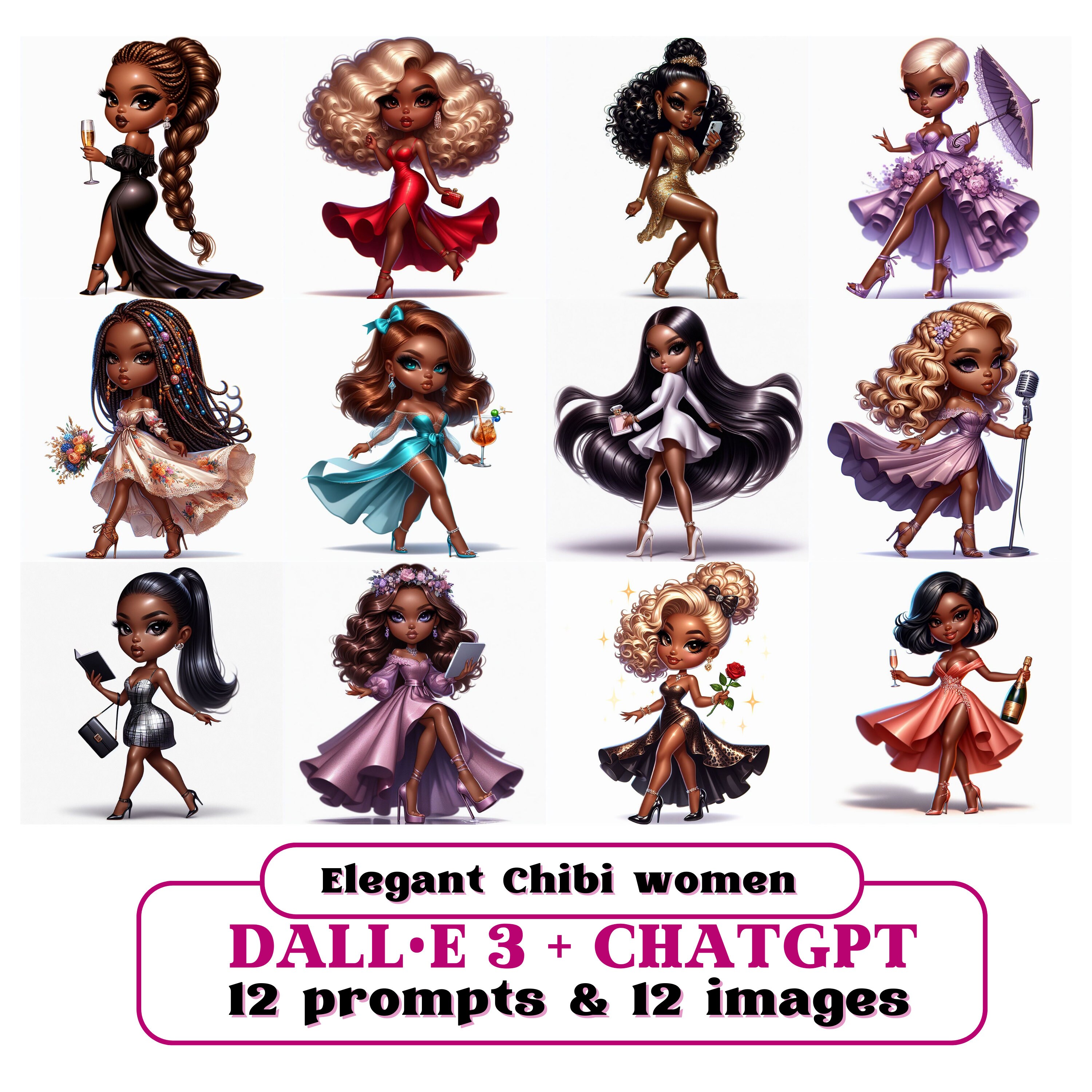 Dalle Prompt, Dalle 3 Prompt, Dalle 3 Prompts, Chatgpt Prompt, Chibi ...