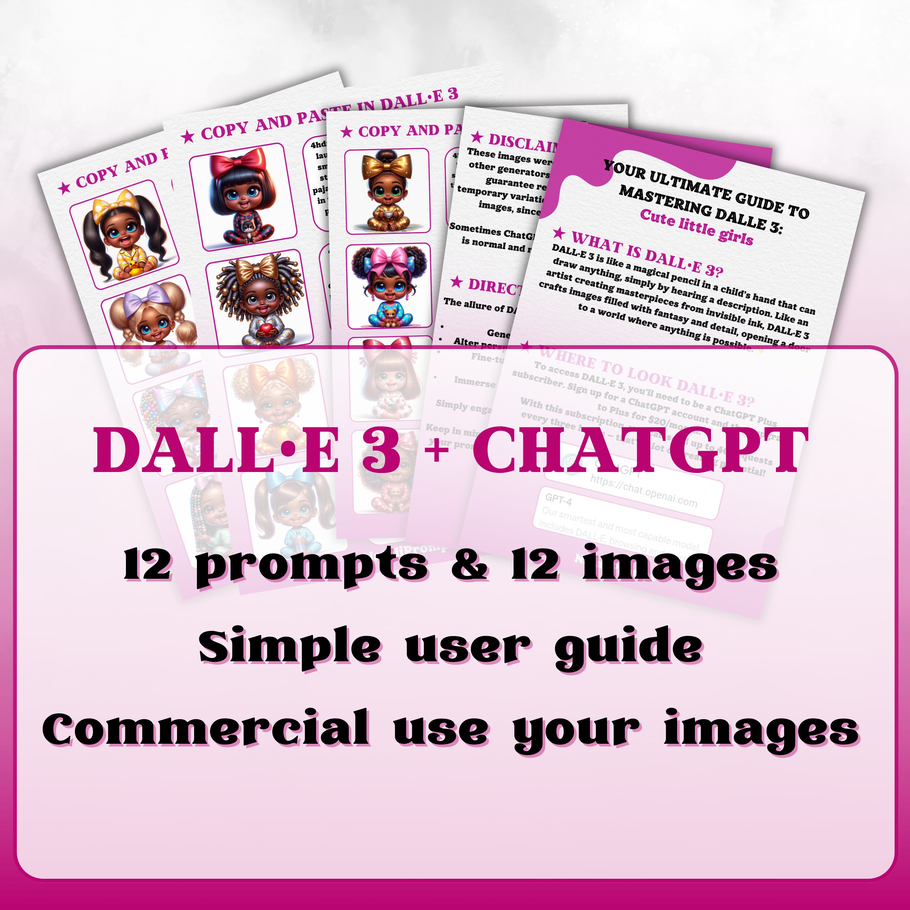 Dalle Prompt, Dalle 3 Prompt, Dalle 3 Prompts, Chatgpt Prompt, Cute ...