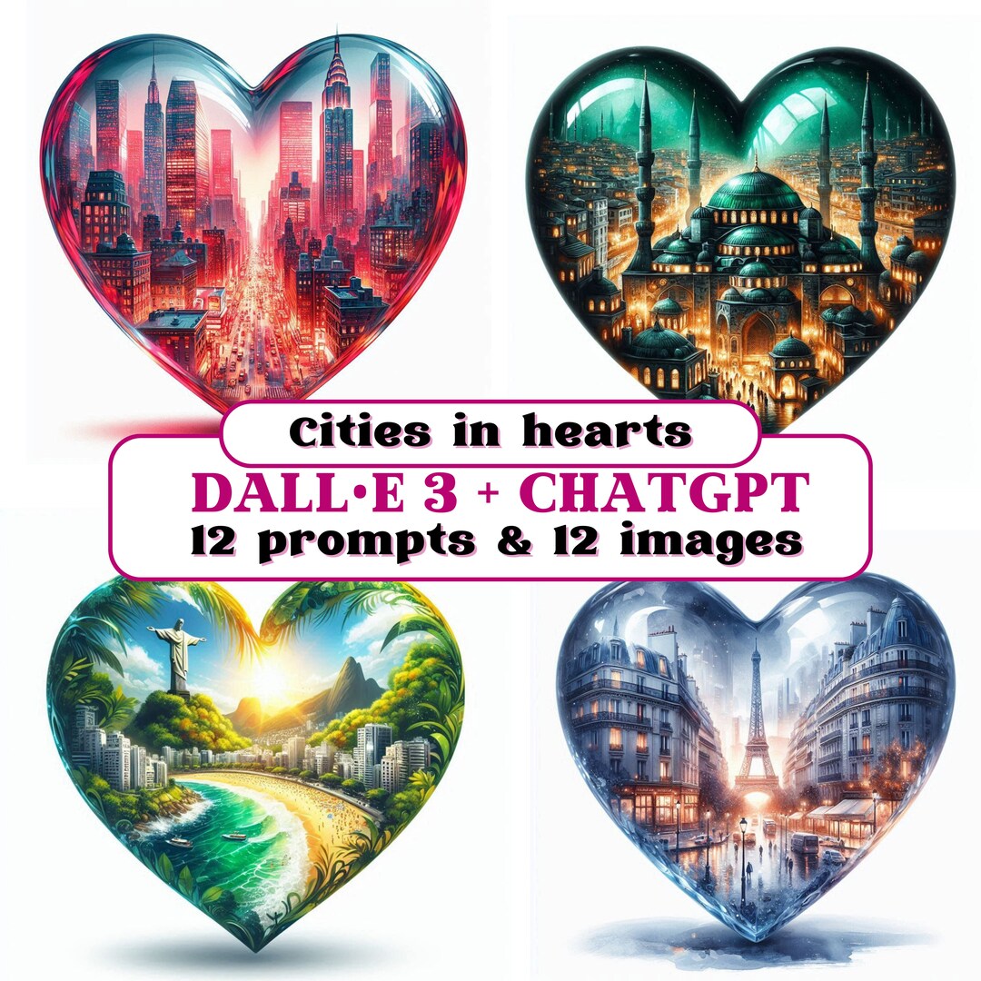 Dalle Prompt, Dalle 3 Prompt, Dalle 3 Prompts, Chatgpt Prompt, Heart ...