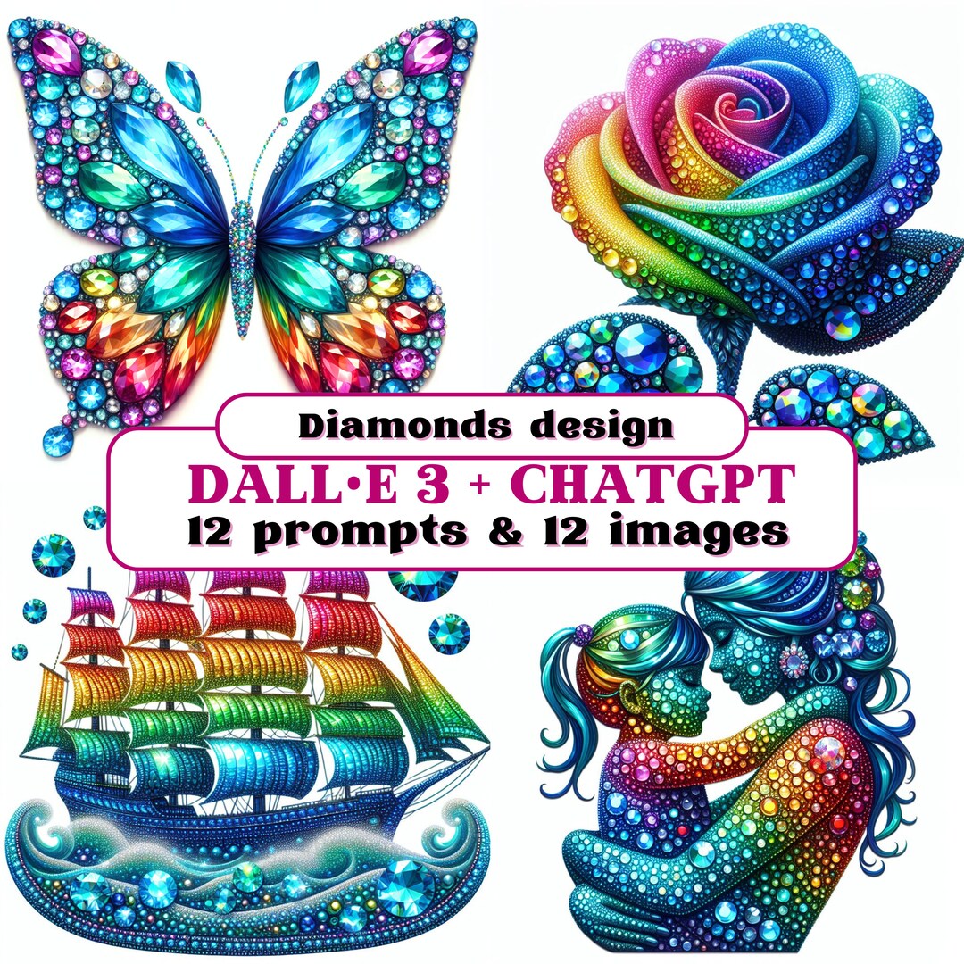 Dalle Prompt, Dalle 3 Prompt, Dalle 3 Prompts, Chatgpt Prompt, Diamonds ...