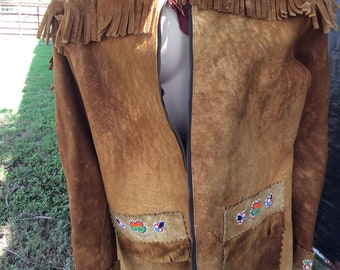 Vintage Native American Ojibwe Beaded Moose Vest - Etsy
