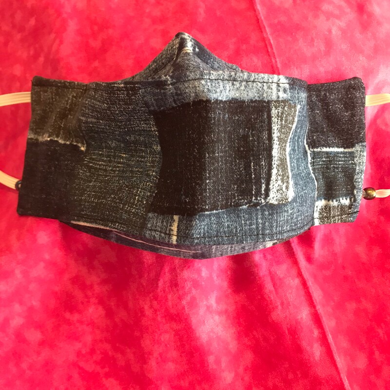 Patchwork Face Mask - Etsy