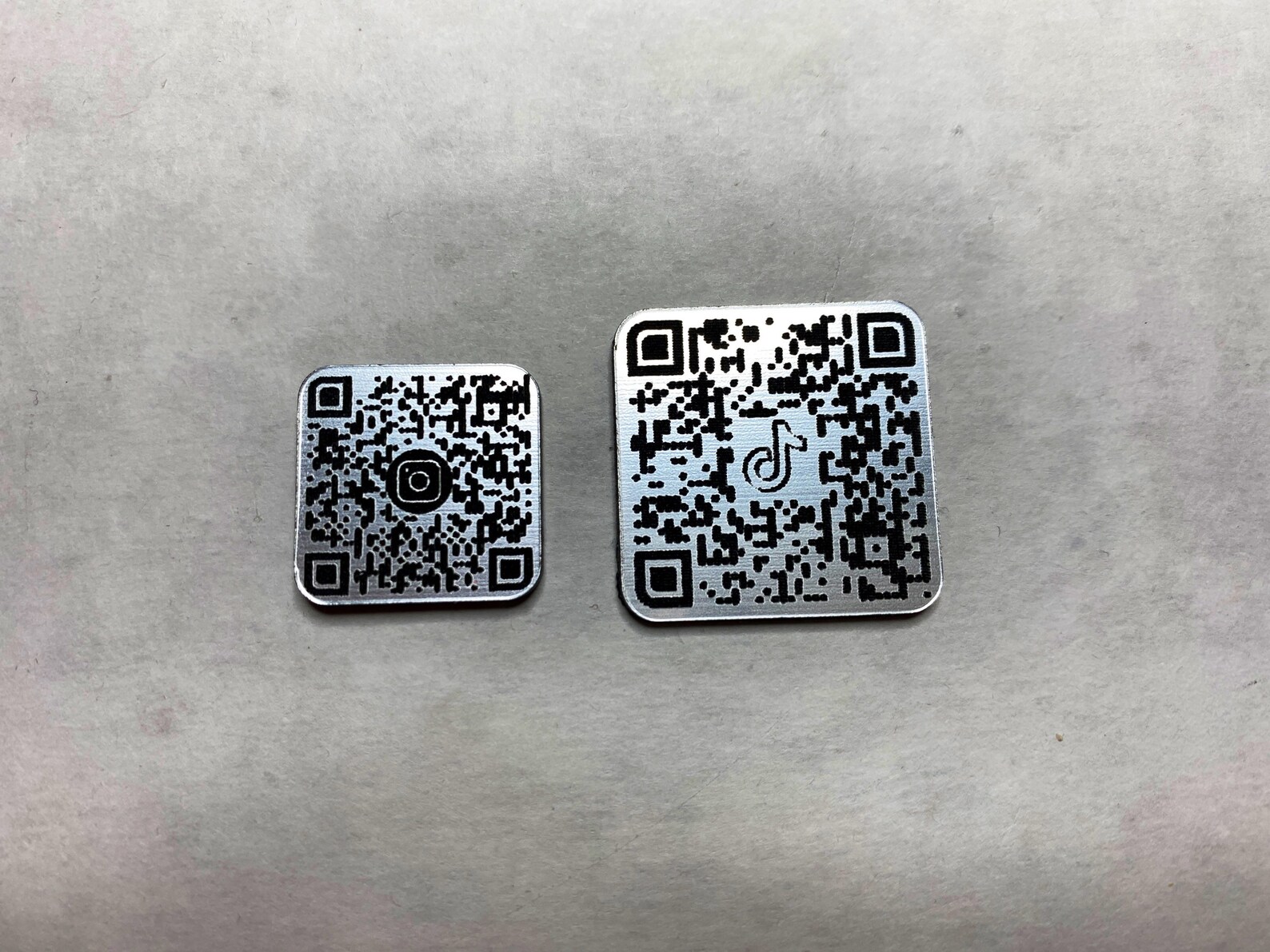 Mini QR Code Tag QR Code Card Durable Reusable - Etsy