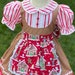 Gingerbread Dress, Christmas Gingerbread Dress, Girl Christmas Dress ...