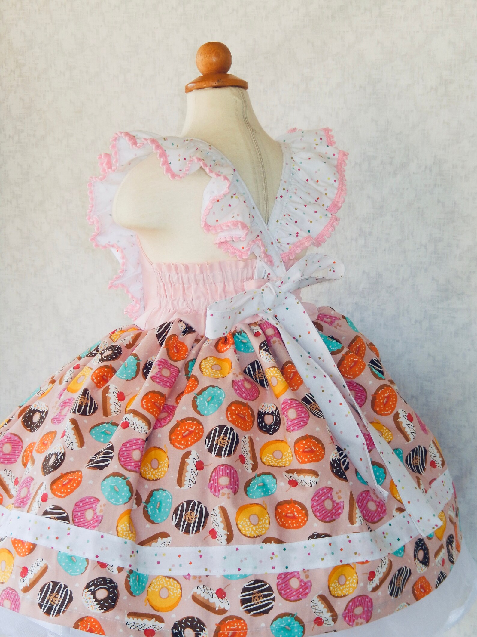 Donut Dress Girls Donut Dress Donuts Outfit Donuts Birthday | Etsy