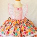 Donut Dress, Girls Donut Dress, Donuts Outfit, Donuts Birthday Dress ...