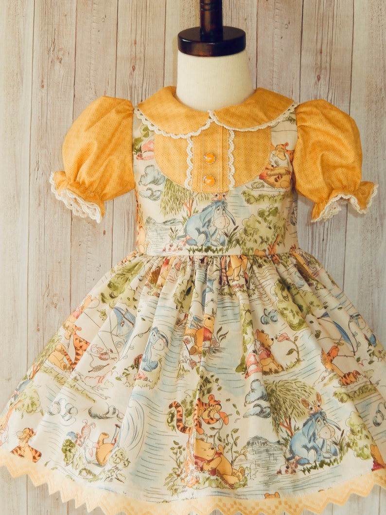 Winnie the Pooh Dress - Etsy