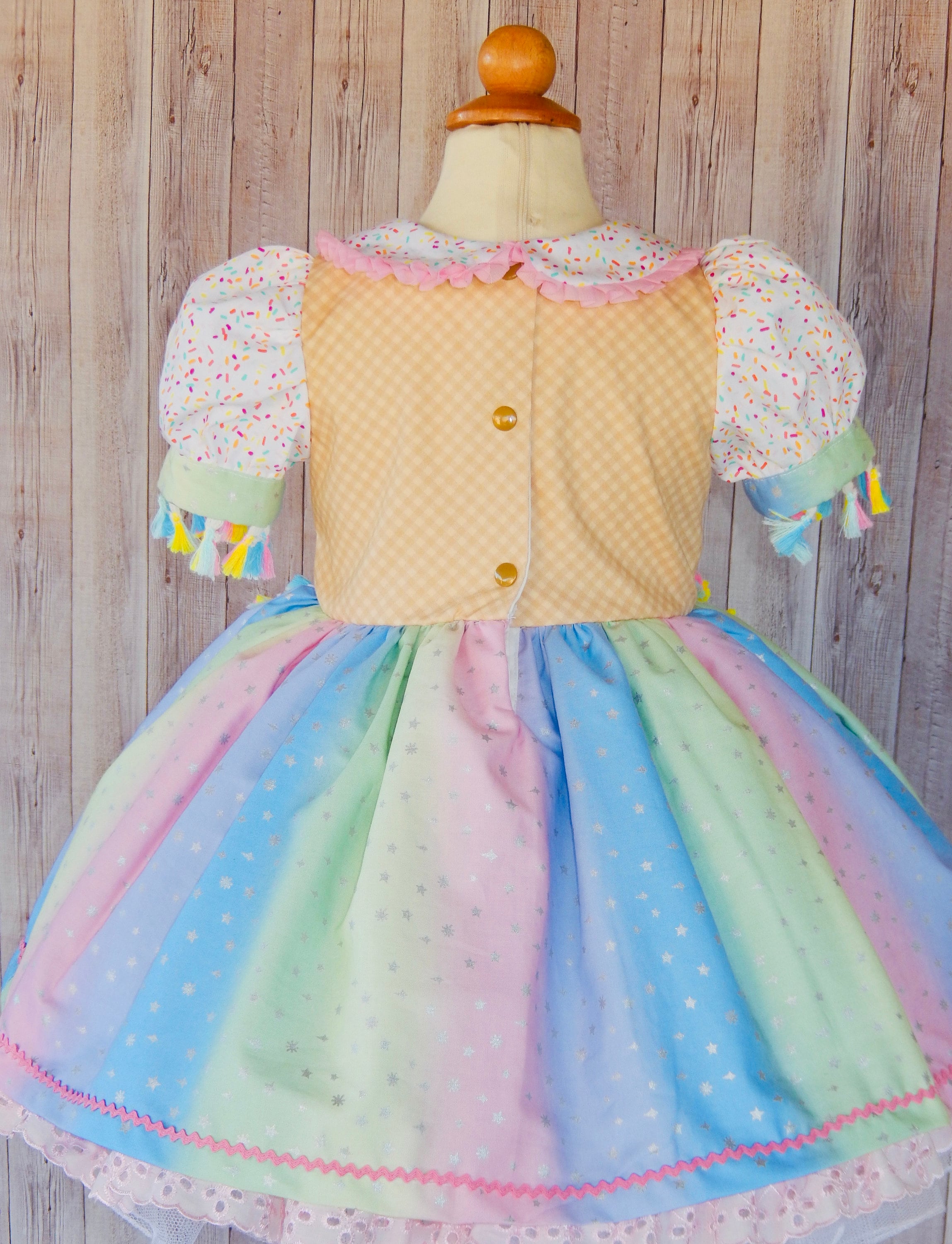 Ice Cream Dressice Cream Girl Dress Ice Cream Outfit Ice - Etsy