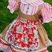 Gingerbread Dress, Christmas Gingerbread Dress, Girl Christmas Dress ...