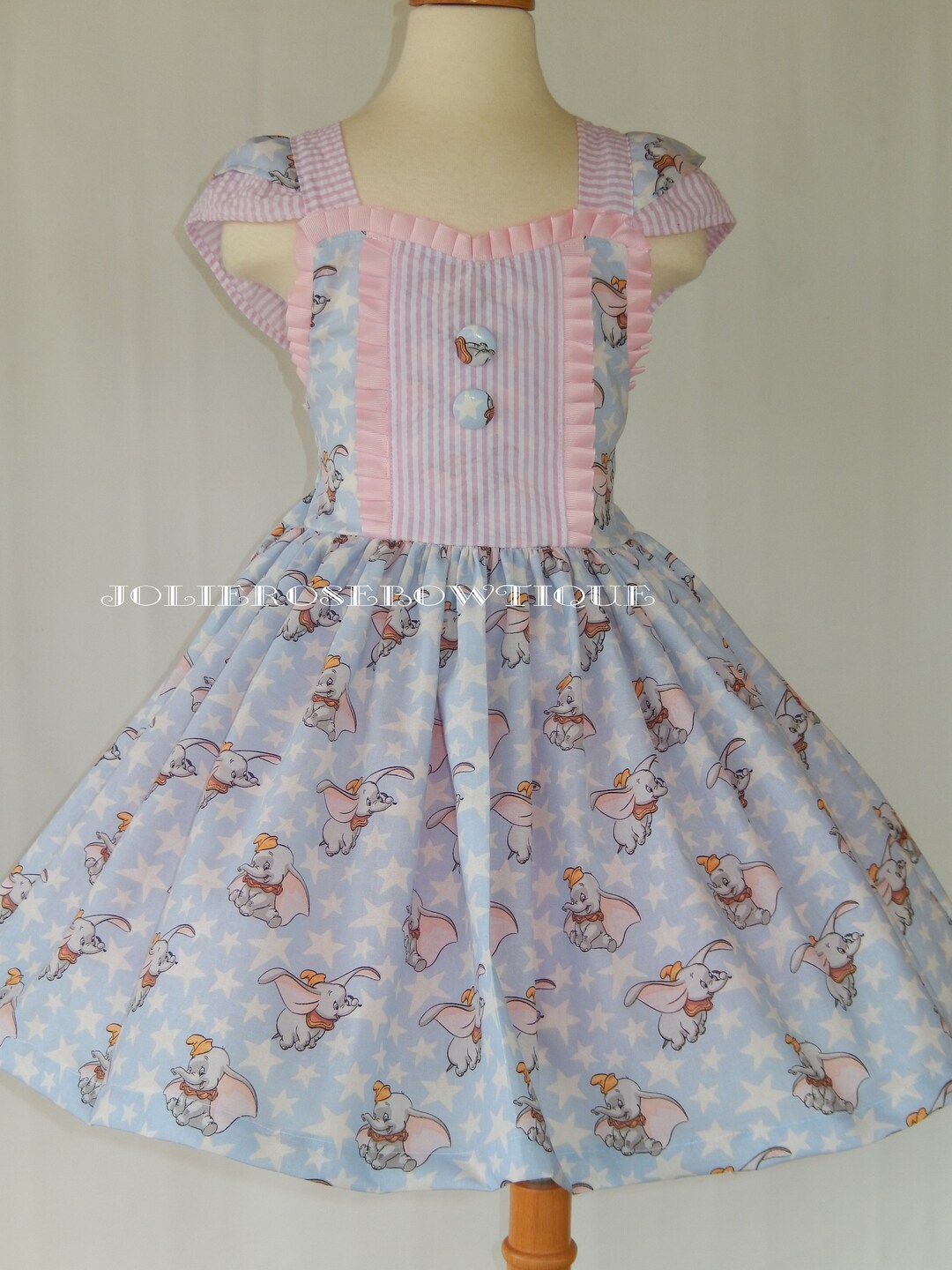 Dumbo Dress, Dumbo Girl Dress, Dumbo Outfit, Dumbo Pillowcase Dress ...