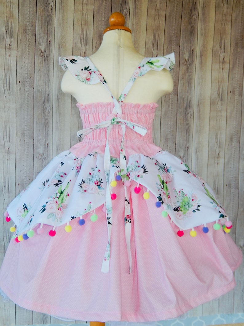 Llama dress Girls llama outfit Llama pink outfit llama | Etsy