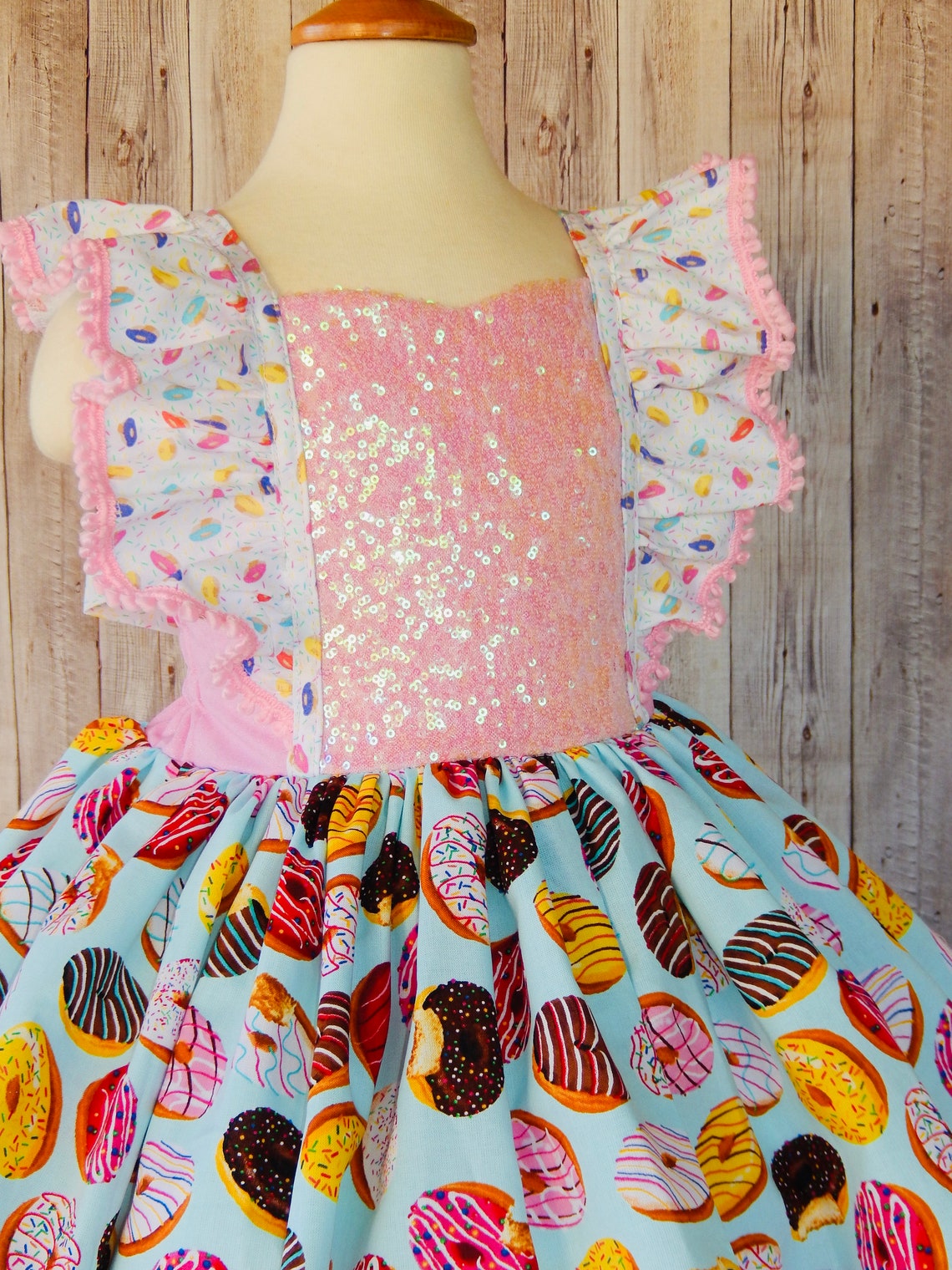 Donut Dress Girls Donut Dress Donuts Outfit Donut Dress - Etsy