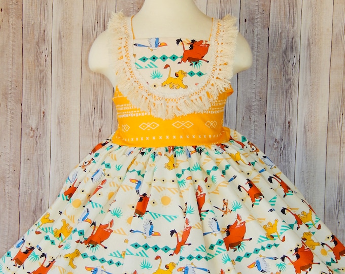 The Lion King Dress, Simba and Nala Dress - Etsy